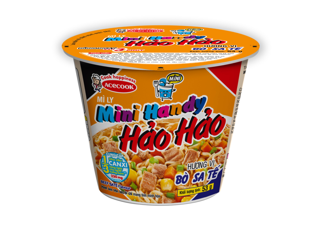 Mini Handy Hảo Hảo Hương Vị Tôm Chua Cay - Mì Hảo Hảo - Mì Hảo Hảo